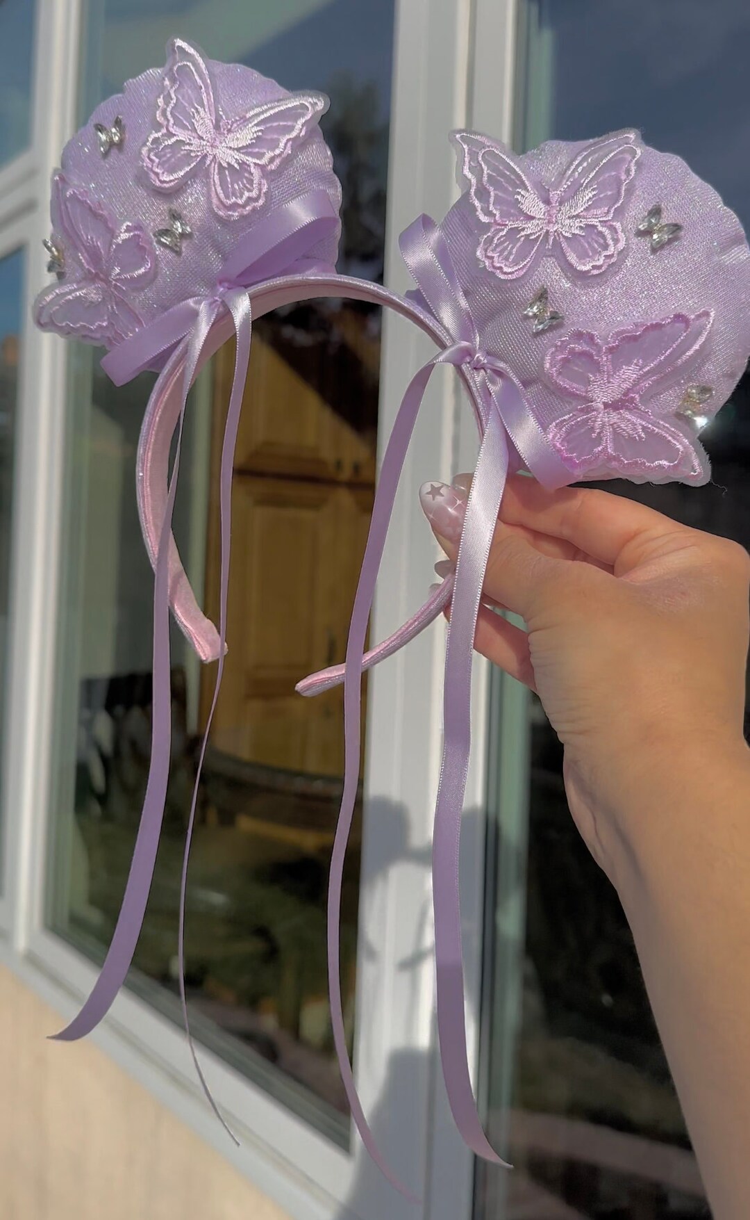 Orchid Butterfly Coquette Mouse Ears - Etsy