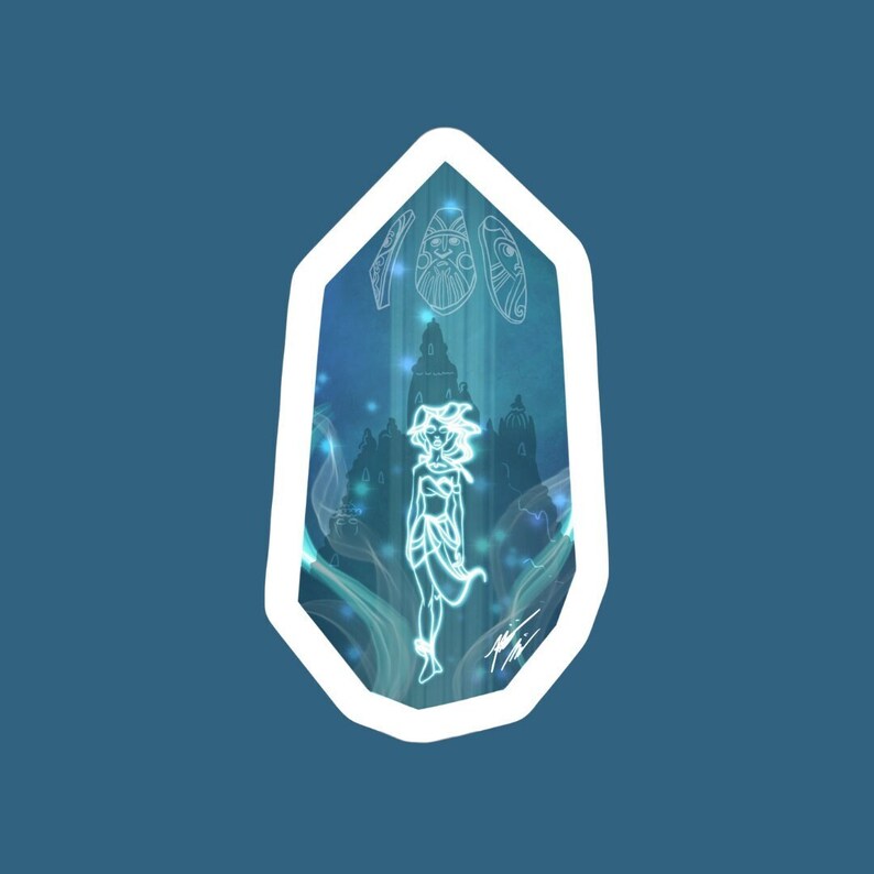 Atlantis Kida Sticker - Etsy