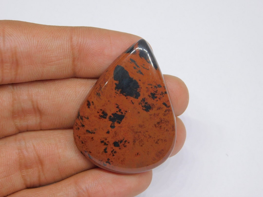 Classic Mahogany Obsidian Loose Gemstonemahogany Handmade - Etsy