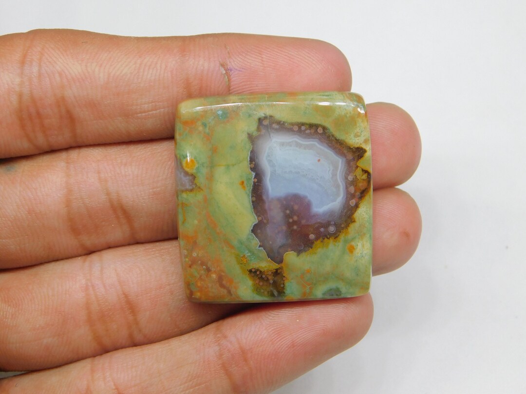 Rhyolite Rainforest Jasper Loose Gemstone Handmade Rhyolite - Etsy