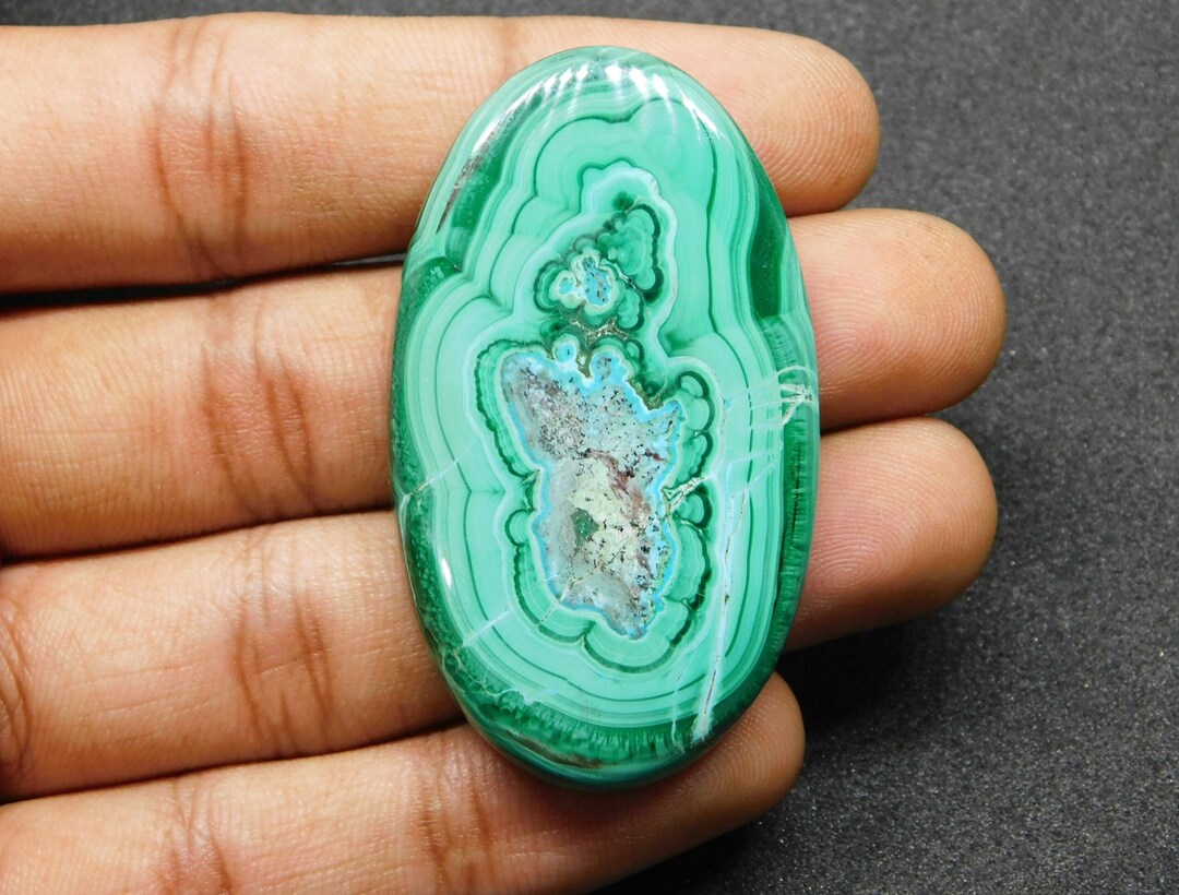 100% Natural Malachite Chrysocolla Gemstone Very Rare - Etsy