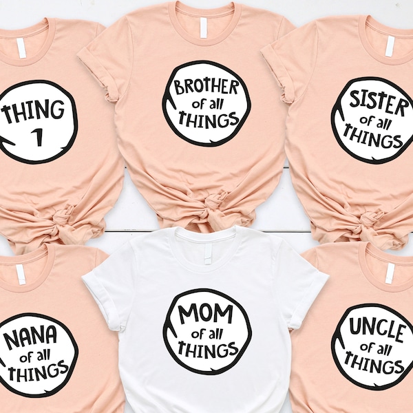 Thing 1 Thing 2 Iron On - Etsy