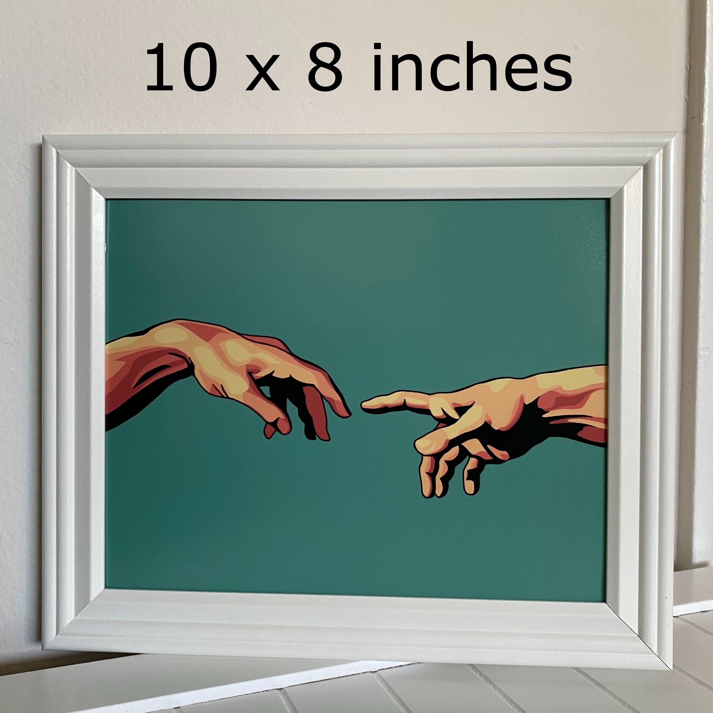 Creation of Adam Print - Etsy