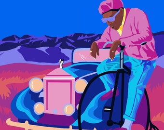 Tyler the Creator Digital Art Print - Etsy
