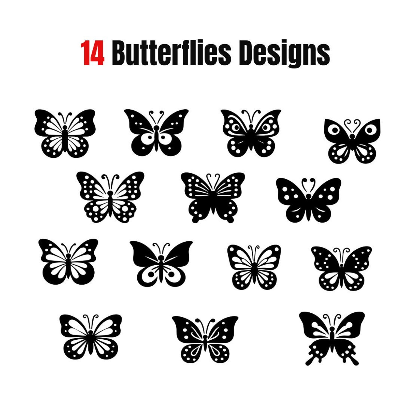 Butterfly Svg, Bundle Cricut SVG Files, Butterflies, Butterfly Svg for ...