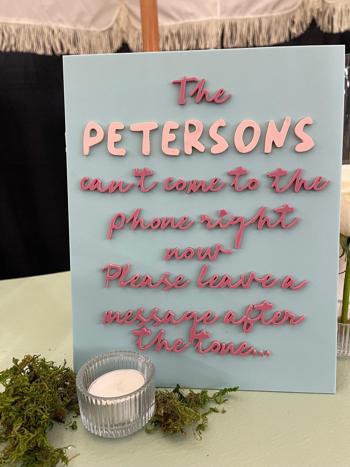 Custom Acrylic Audio Guest Book Sign-personalized Wedding Signage ...