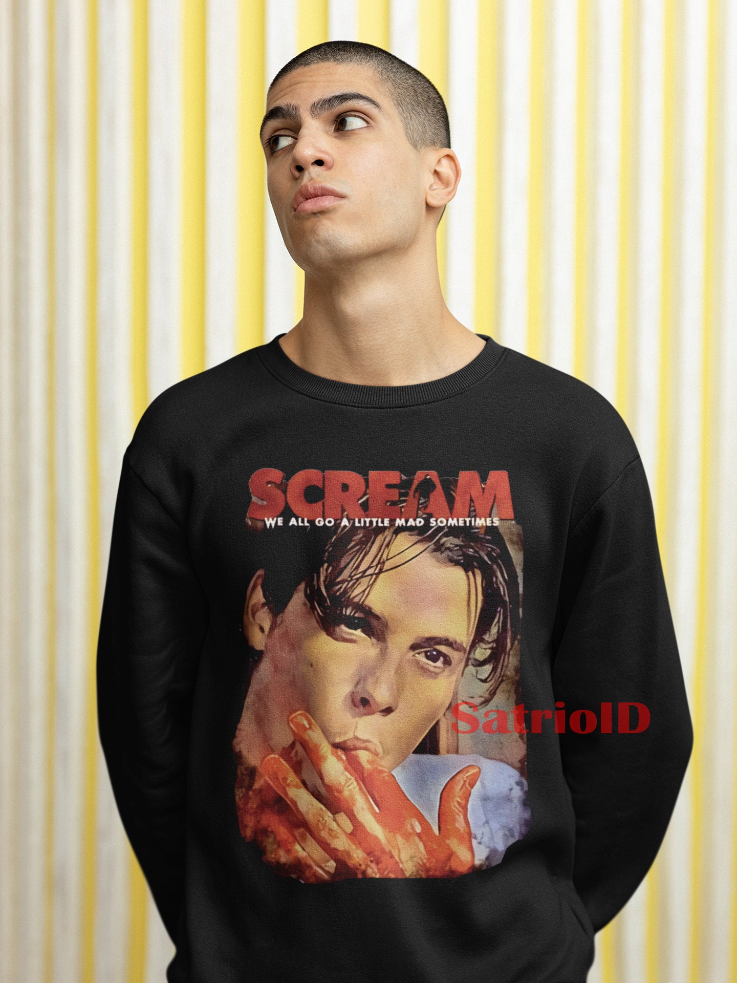 Scream Movie Sweatshirt , Billy Loomis, Scream Tee sold by Classy Missy | SKU 223554 | Printerval AU