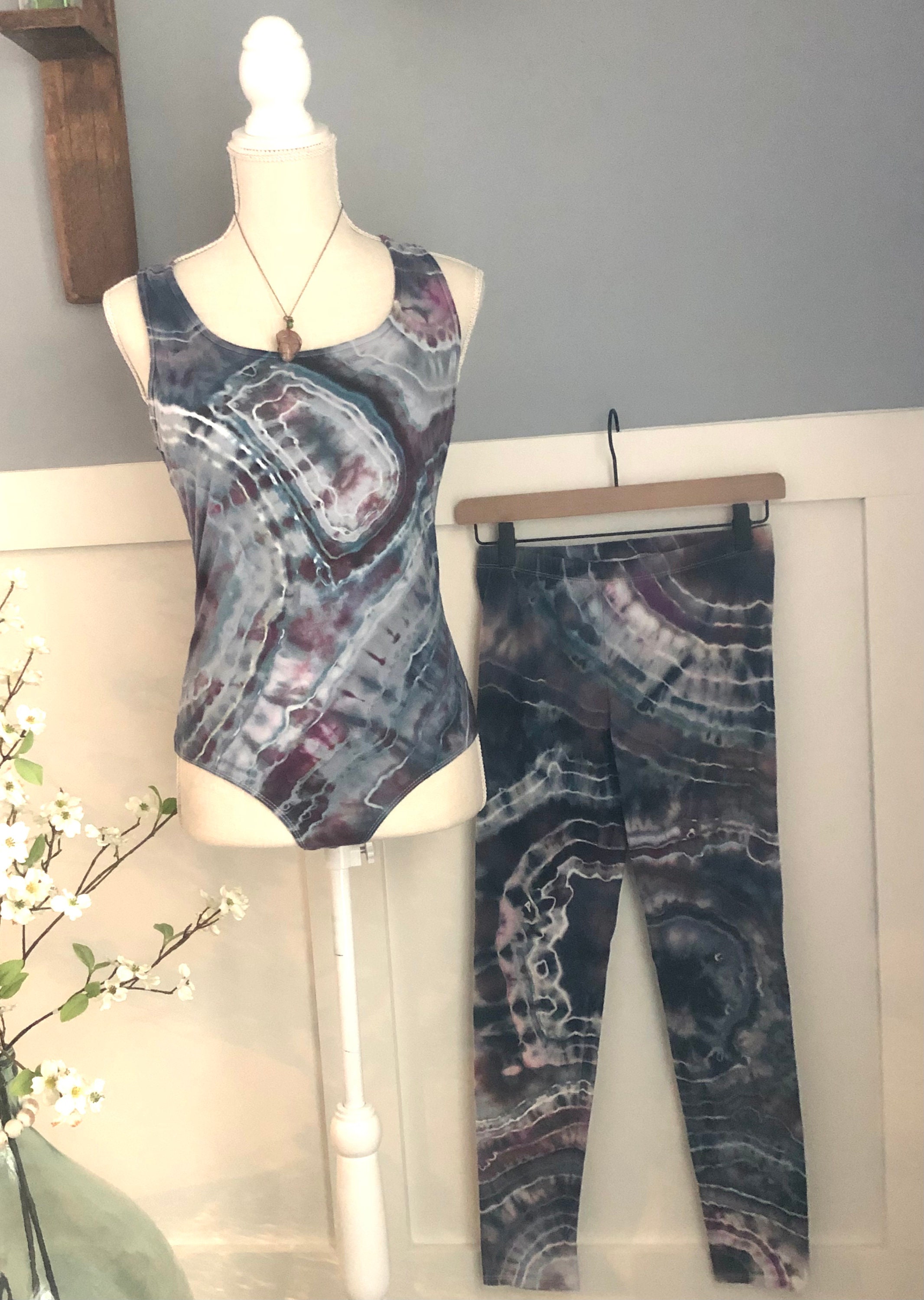 Body tie-dye Tie DyeYoga Cravate personnalisée Body personnalisé ...