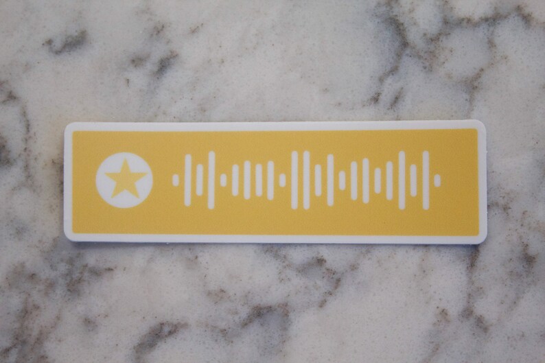 Hamilton Soundtrack Spotify Scan Code Sticker - Etsy