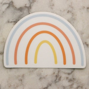 Pastel Rainbow Sticker - Etsy