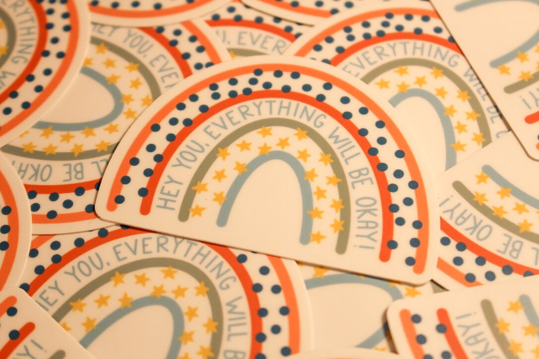 Bold and Bright Sticker Pack - Etsy