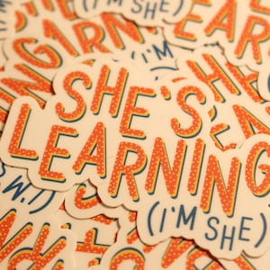 Bold and Bright Sticker Pack - Etsy