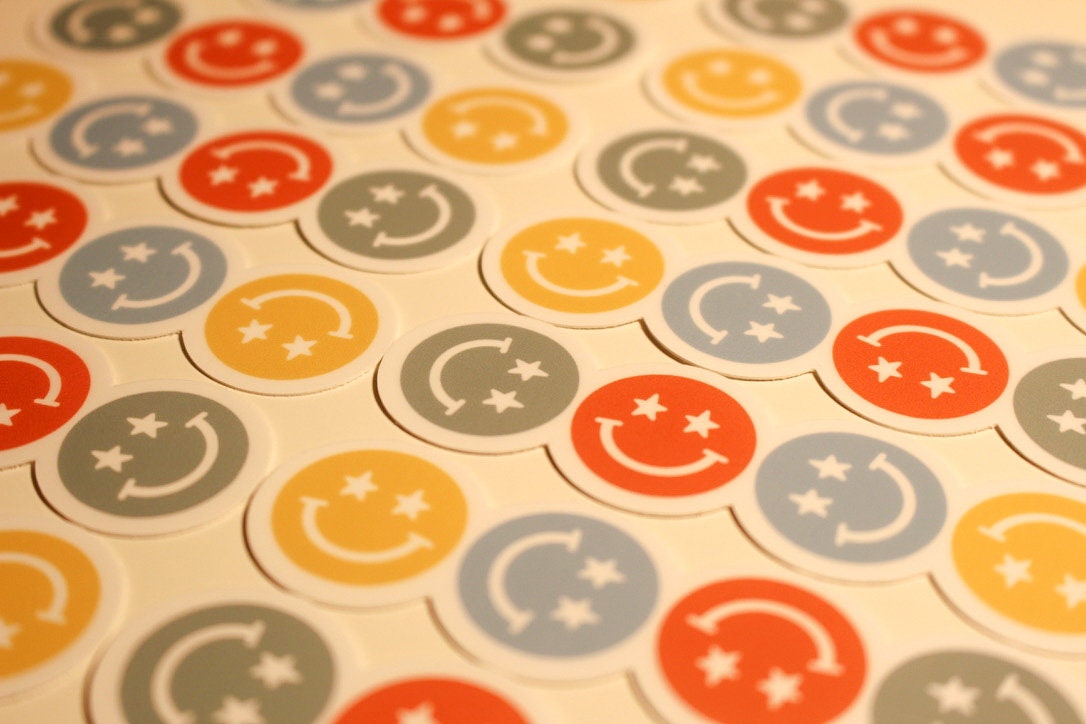 Bold and Bright Sticker Pack - Etsy