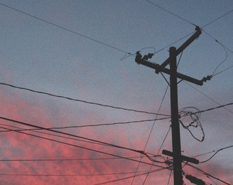 Powerline Wall Decor | Etsy