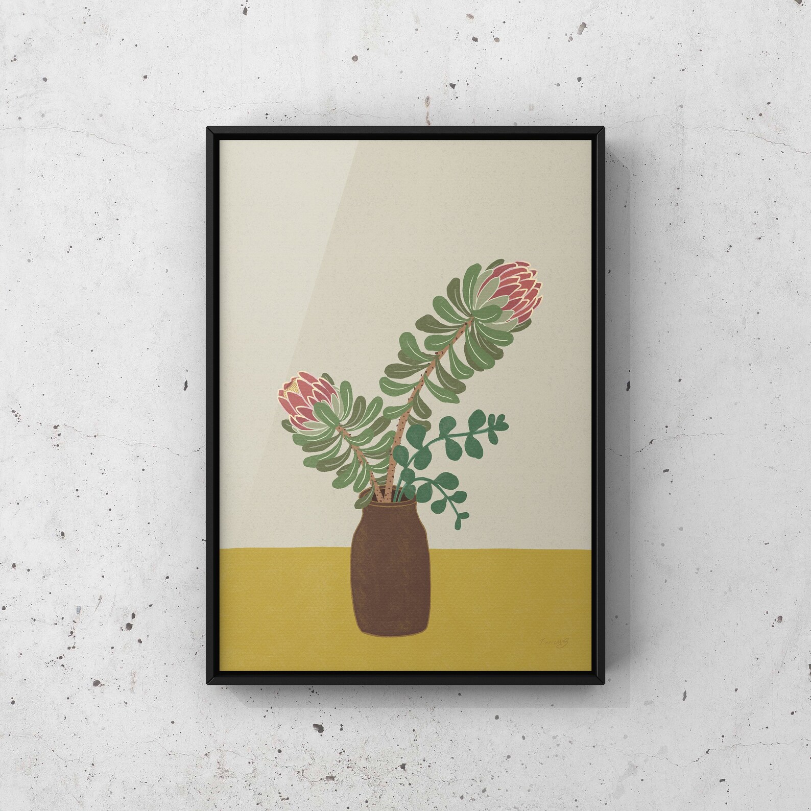 Art Print Australian Botanical Native Plants Digital Art - Etsy UK