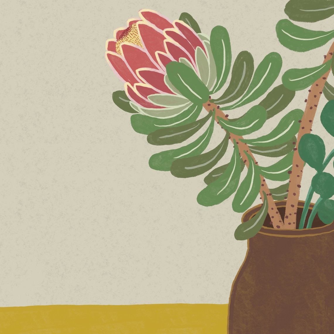 Art Print Australian Botanical Native Plants Digital Art - Etsy UK