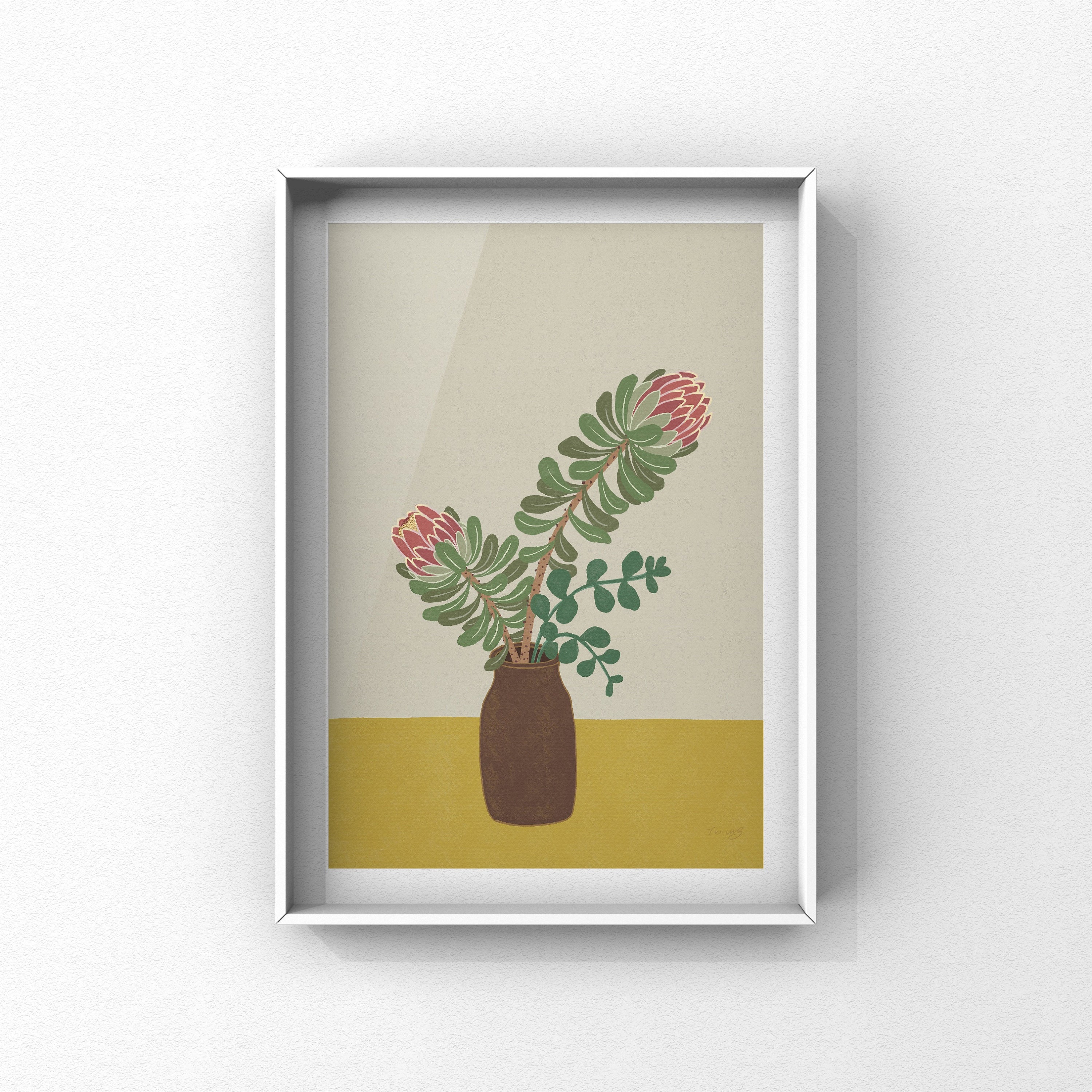 Art Print Australian Botanical Native Plants Digital Art - Etsy UK