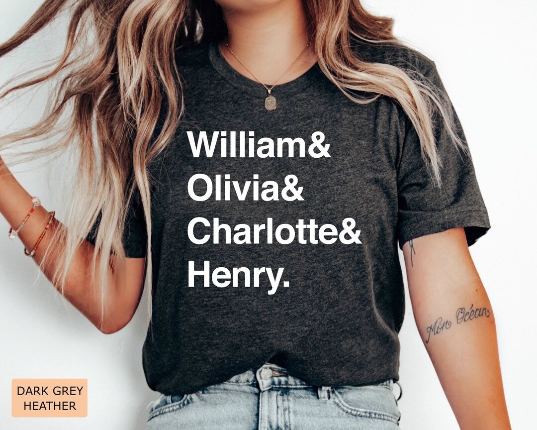 Custom Name List Shirt: Personalized Friend Group Tee - Etsy