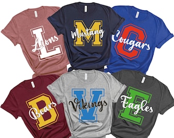 Team Spirit Shirts - Etsy