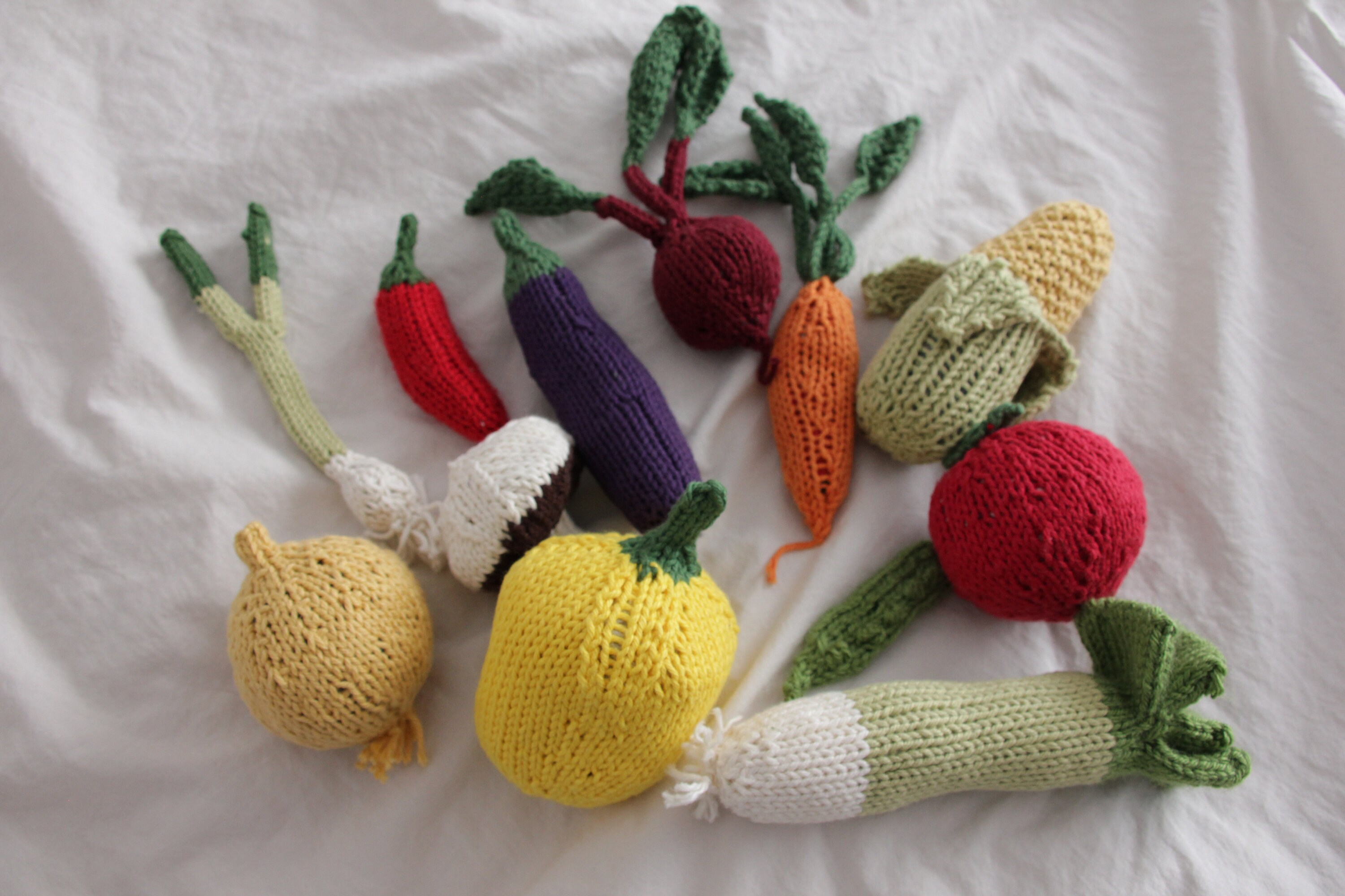 Bell Pepper Knitting Pattern - Etsy