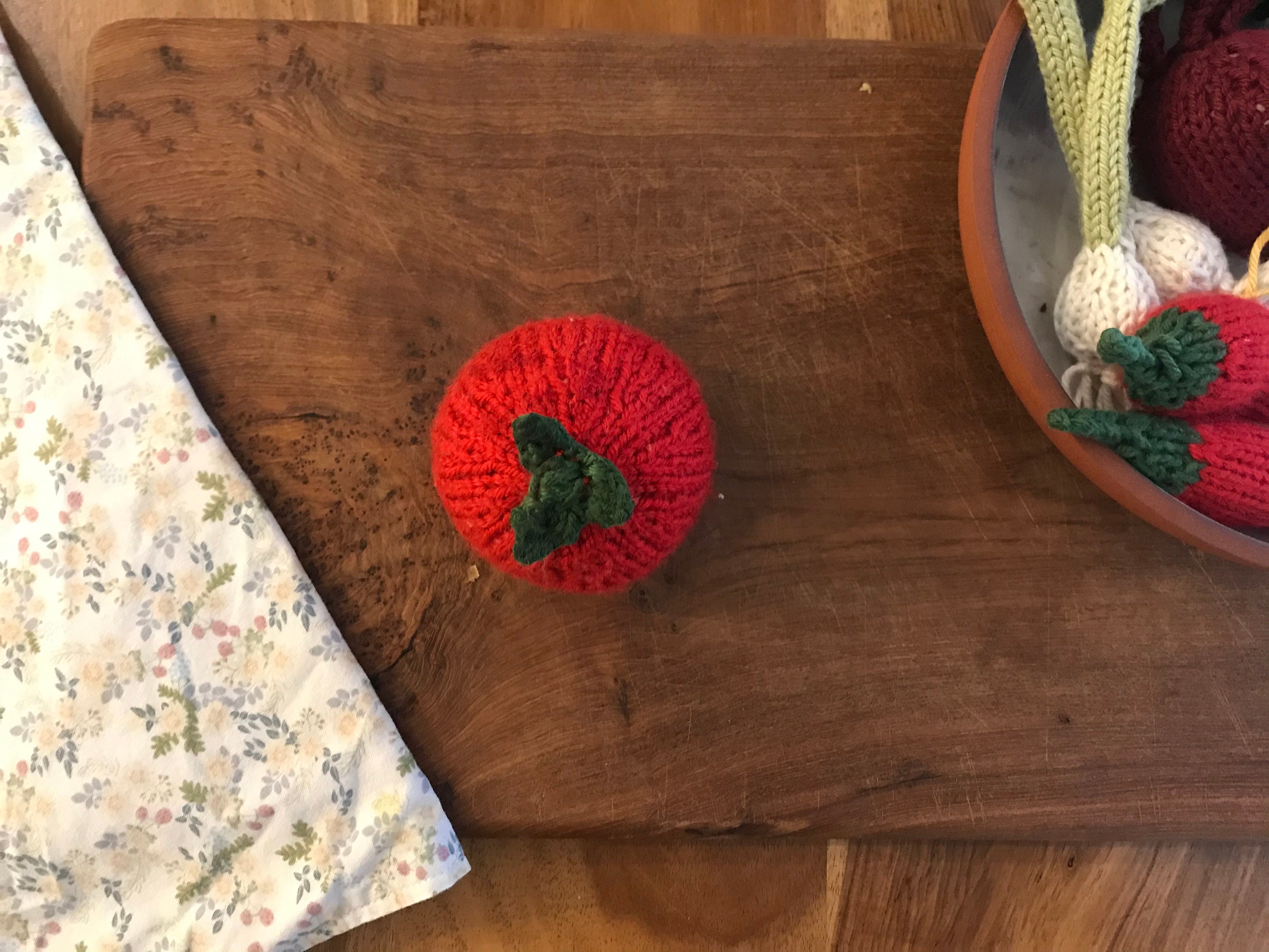Tomato Knitting Pattern - Etsy