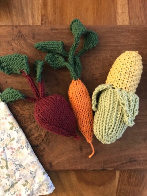 Leafy Beet Knitting Pattern - Etsy