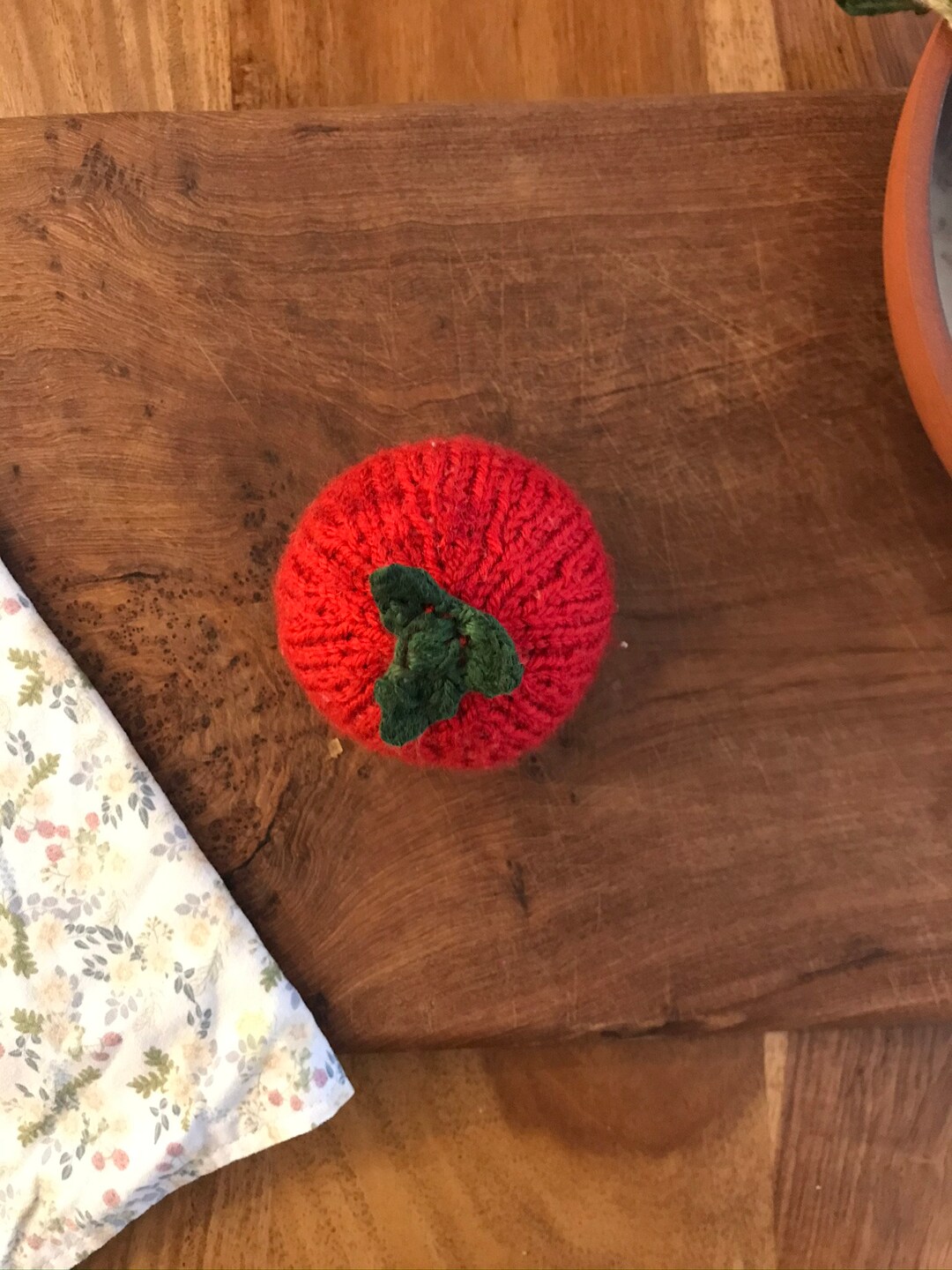 Tomato Knitting Pattern - Etsy