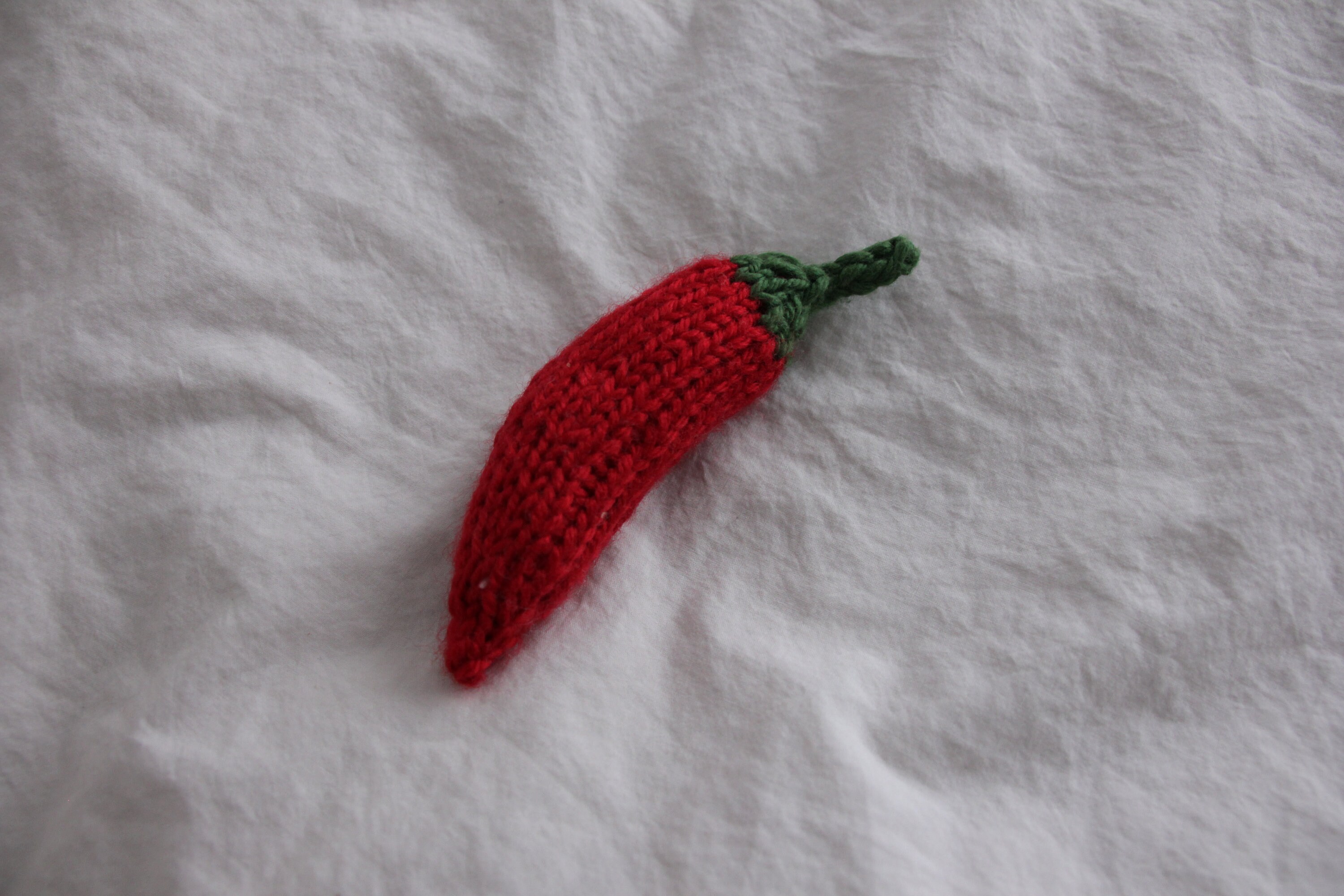Chili Pepper Knitting Pattern - Etsy