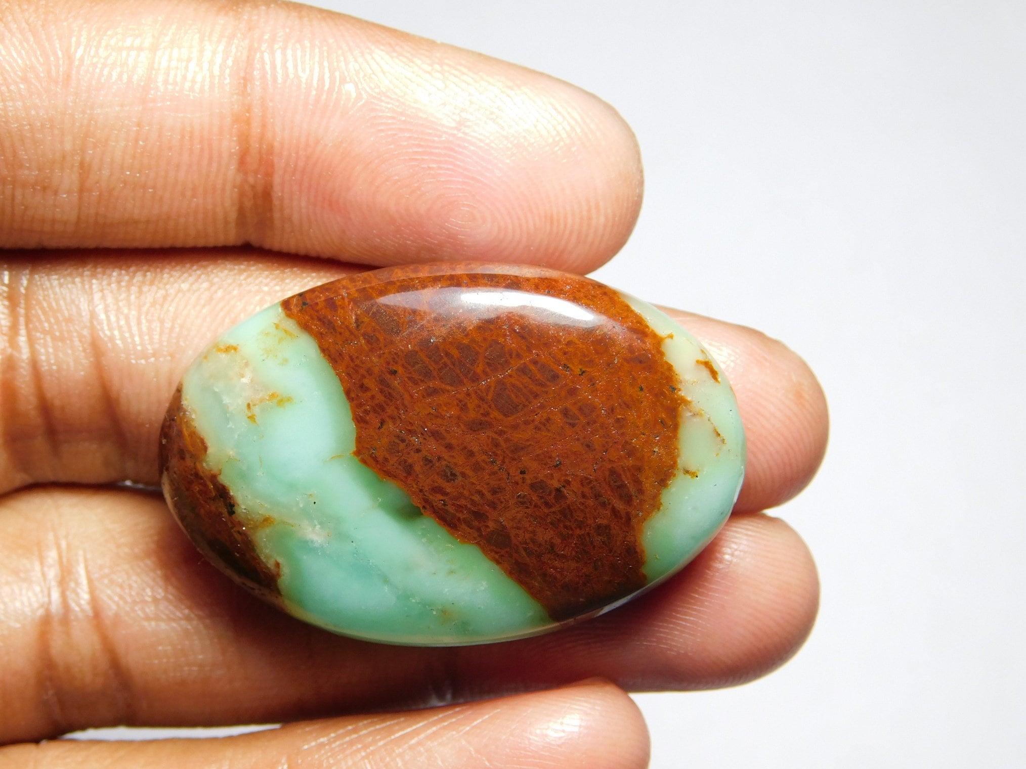discounted shops Natural Chrysoprase Cabochons Chrysoprase Gemstone ...