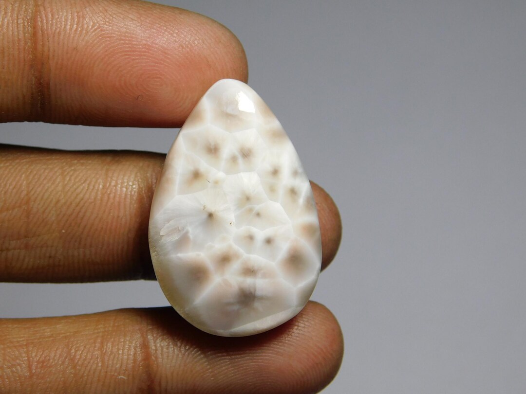 Pink Larimar Gemstone Pink Natrolite Cabochons Thomsonite Loose Semi ...