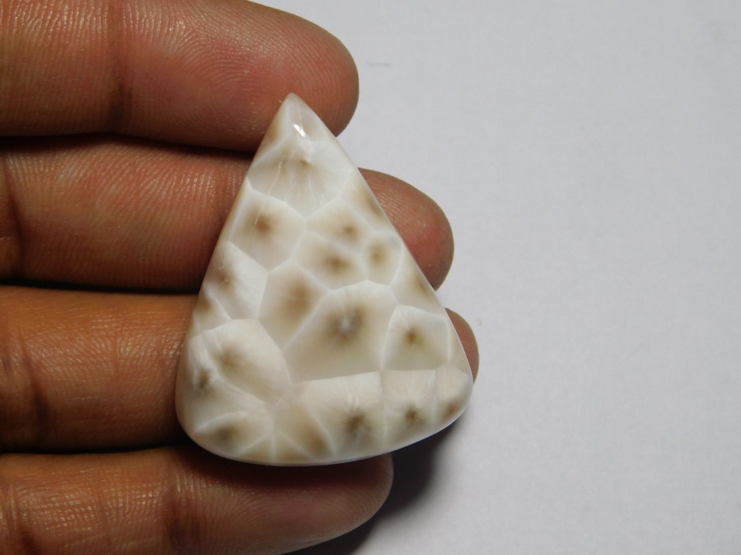 Pink Larimar Gemstone Pink Natrolite Cabochons Thomsonite Loose Semi ...