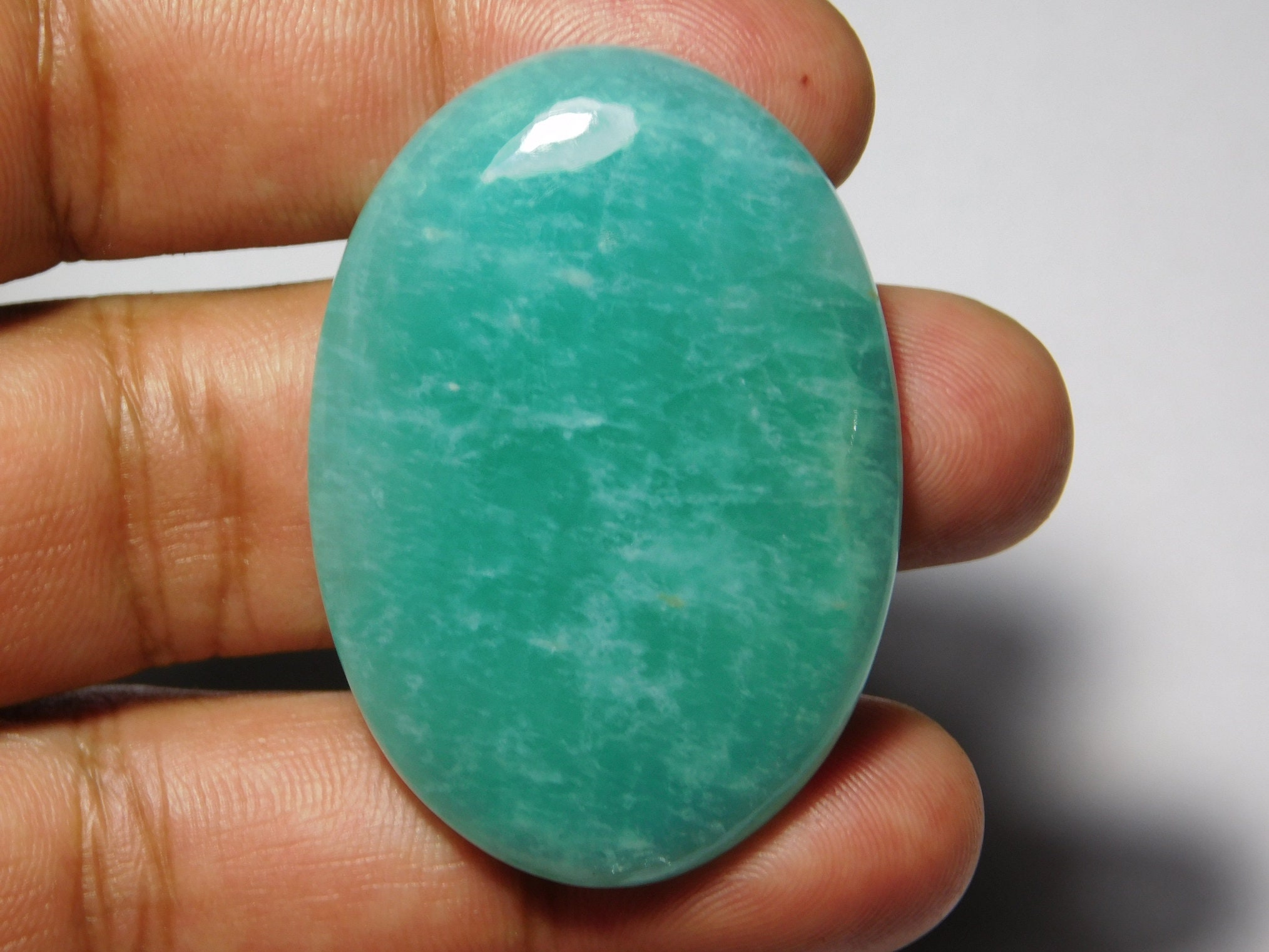 Natural Amazonite Gemstone Top Quality Amazonite Cabochon | Etsy
