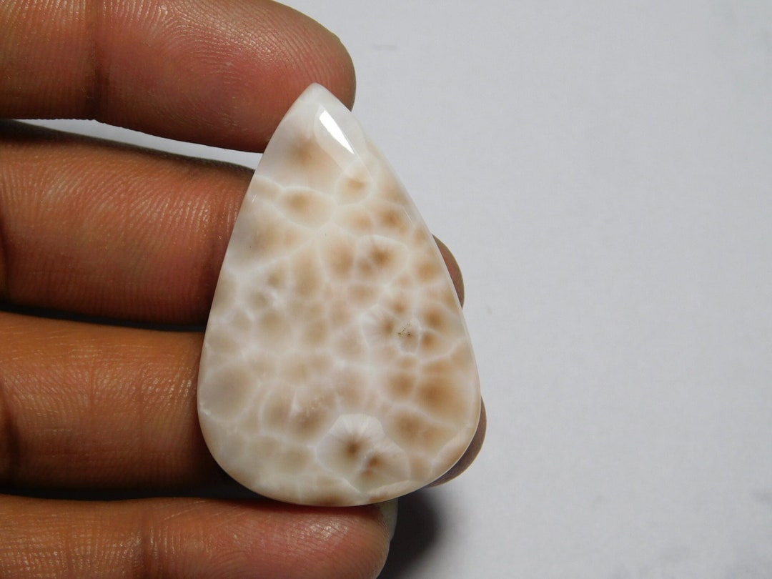 Pink Larimar Gemstone Pink Natrolite Cabochons Thomsonite Loose Semi ...