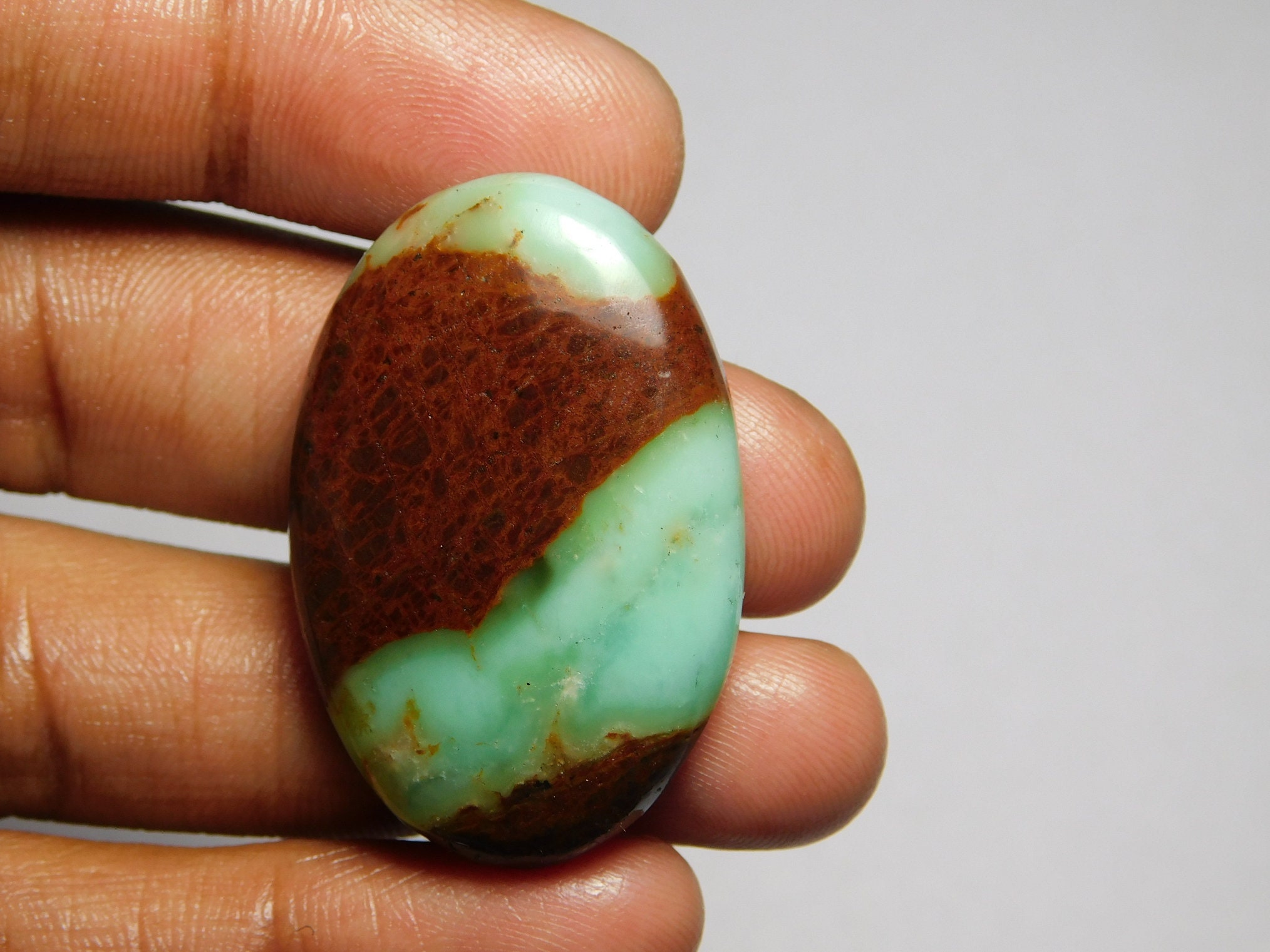 discounted shops Natural Chrysoprase Cabochons Chrysoprase Gemstone ...