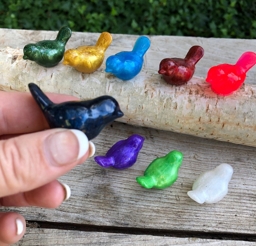 Bird Resin Figurines for Bone Throwing Bone Casting Osteomancy Small ...