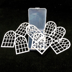 Arched Cathedral Window Cutouts for Scrapbooking, Greeting Card ...