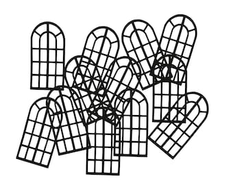 Rectangle Window Cutouts for Scrapbooking, Greeting Card Embellishments ...