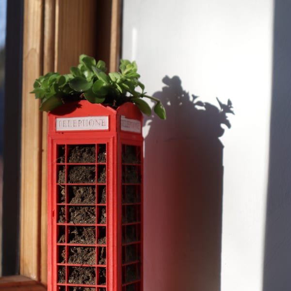 Pink Telephone Box - Etsy