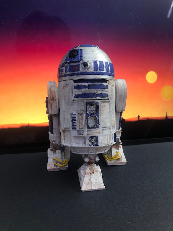 R2D2 3D Printed Replica Model - Etsy