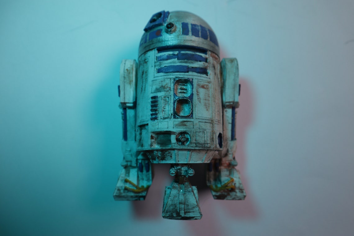 R2D2 3D Printed Replica Model - Etsy