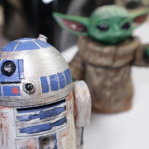 R2D2 3D Printed Replica Model - Etsy