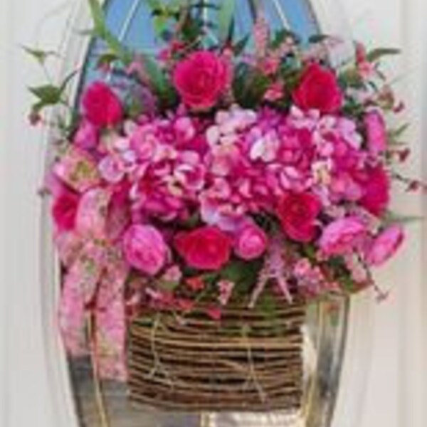 Hanging Hydrangeas Basket - Etsy
