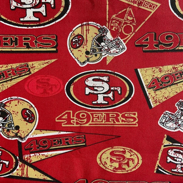 49ers Fabric - Etsy