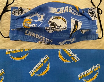Chargers Face Mask - Etsy