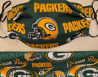 Face Mask Green Bay - Etsy