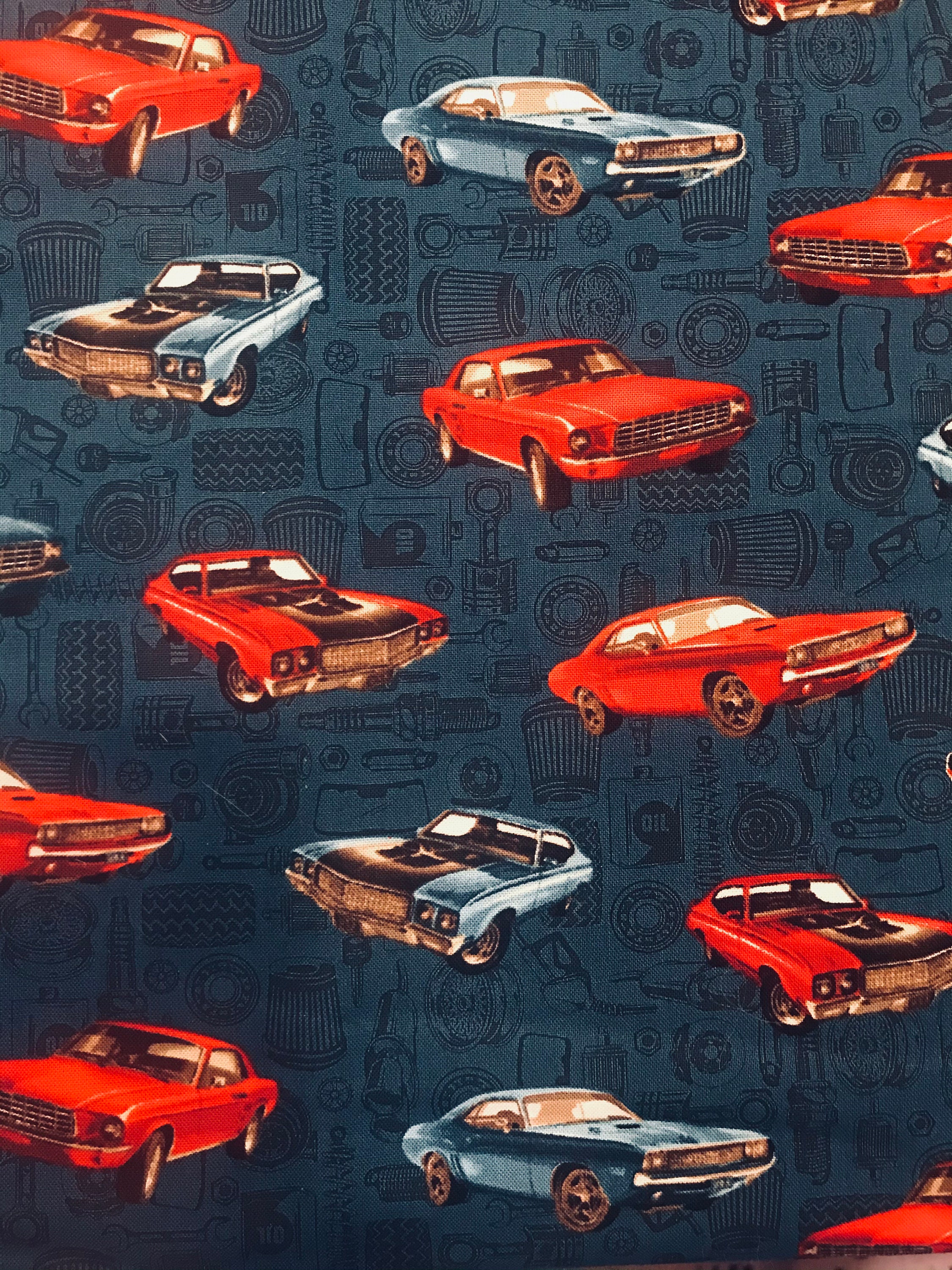 REVERSIBLE, Cars Face Mask, Classic Car Face Mask, Sports Car Face Mask ...