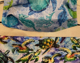 Sea Life Mask - Etsy