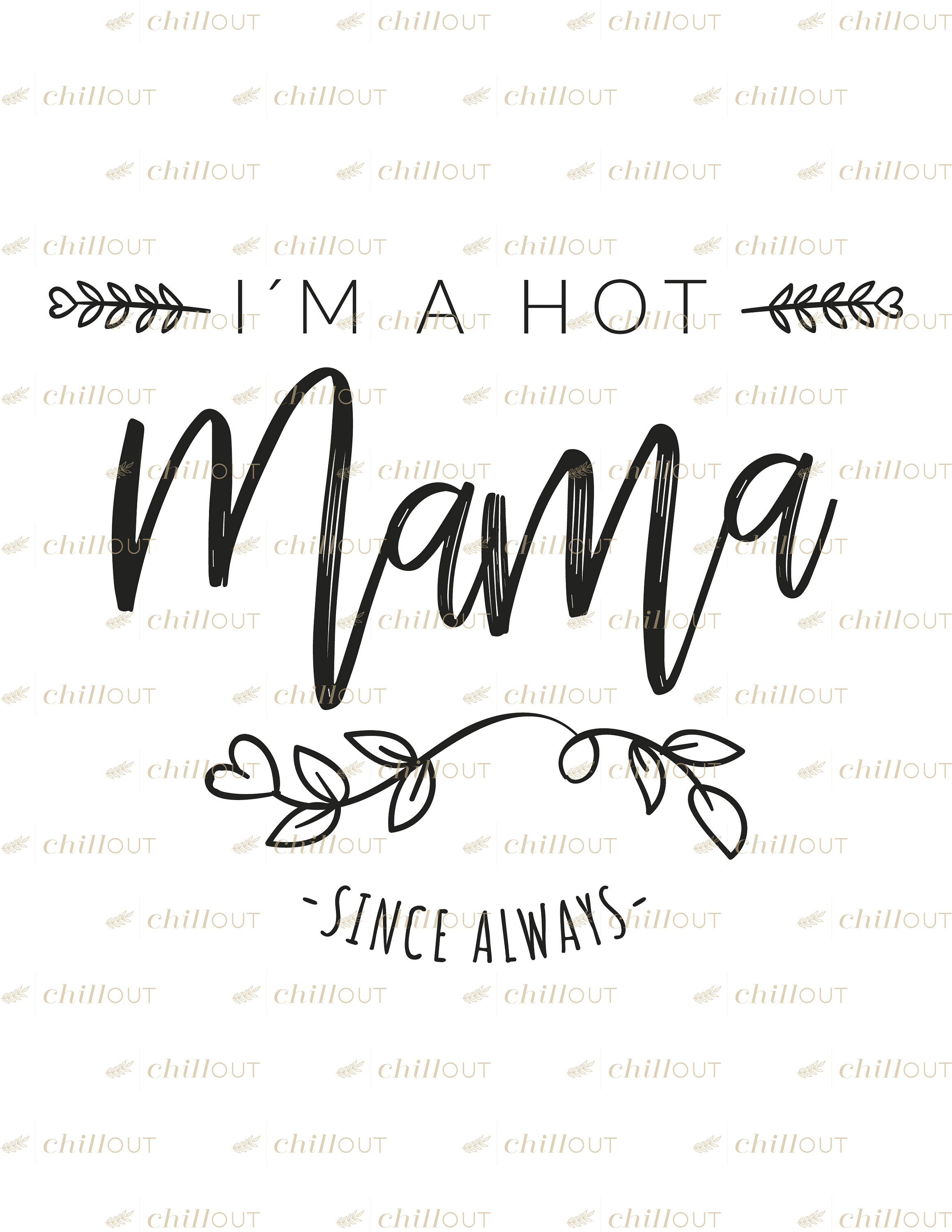I'm a Hot Mama SVG File - Etsy