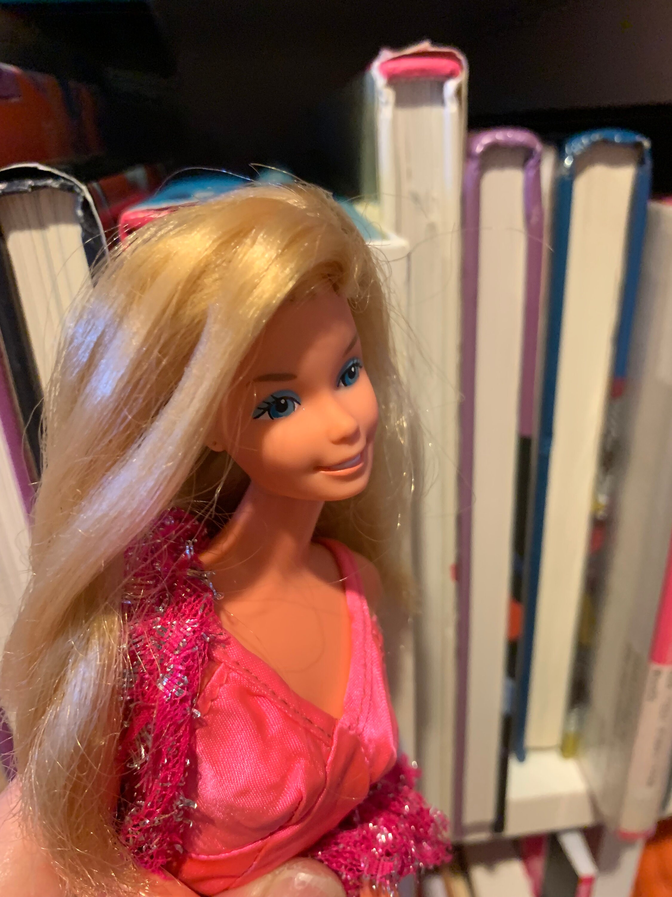 1977 Vintage Superstar Barbie Mattel in Original Dress & Boa - Etsy