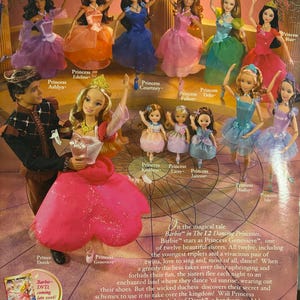 Barbie 12 Dancing Princesses Doll, Princess Genevieve, Ballet - Etsy